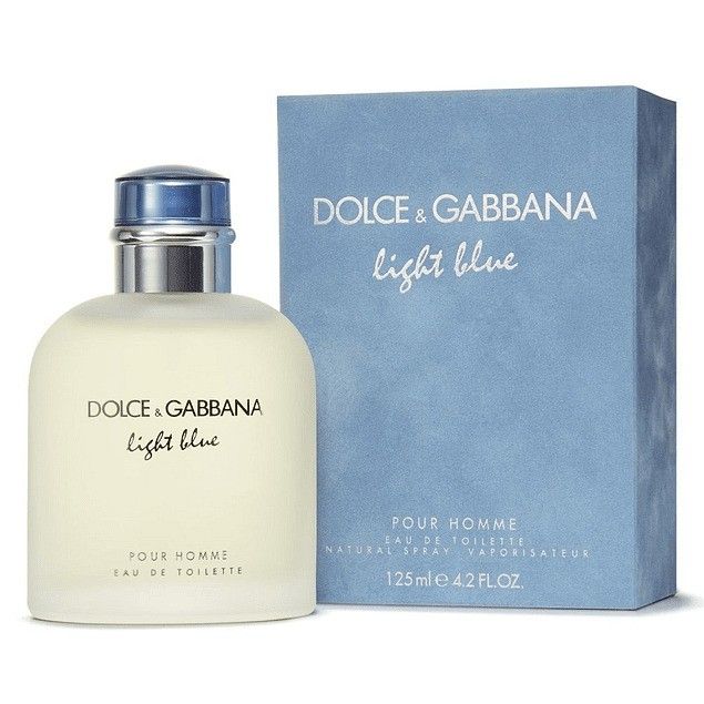 DOLCE GABBANA LIGHT BLUE HOMBRE 125 ML EDT - Perfumes Aqua