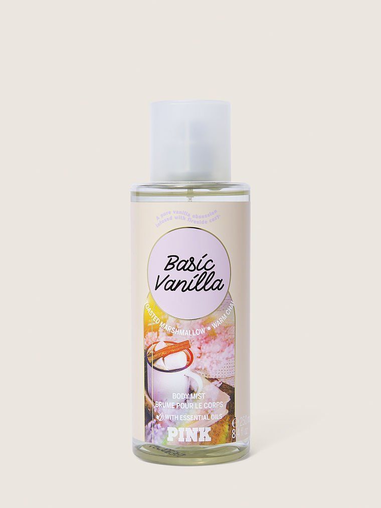 PINK BASIC VANILLA (BODY MIST) - Perfumes Aqua