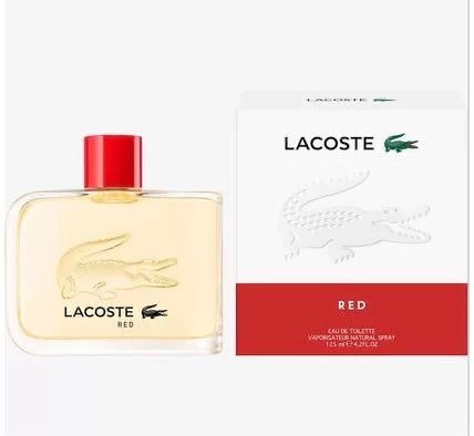 LACOSTE RED 125 ML EDT - Perfumes Aqua