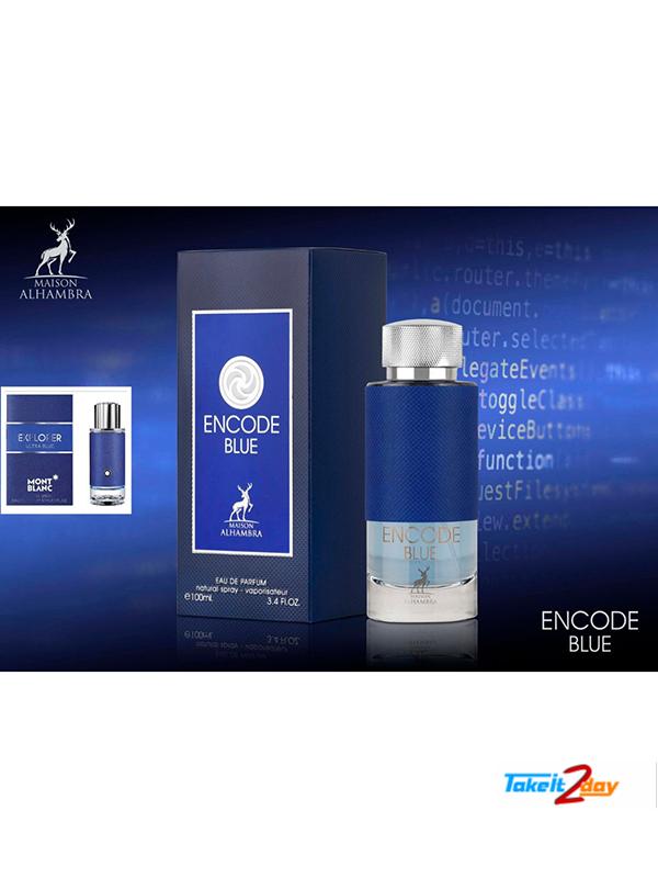 MAISON ALHAMBRA ENCODE BLUE HOMBRE 100 ML EDP - Perfumes Aqua