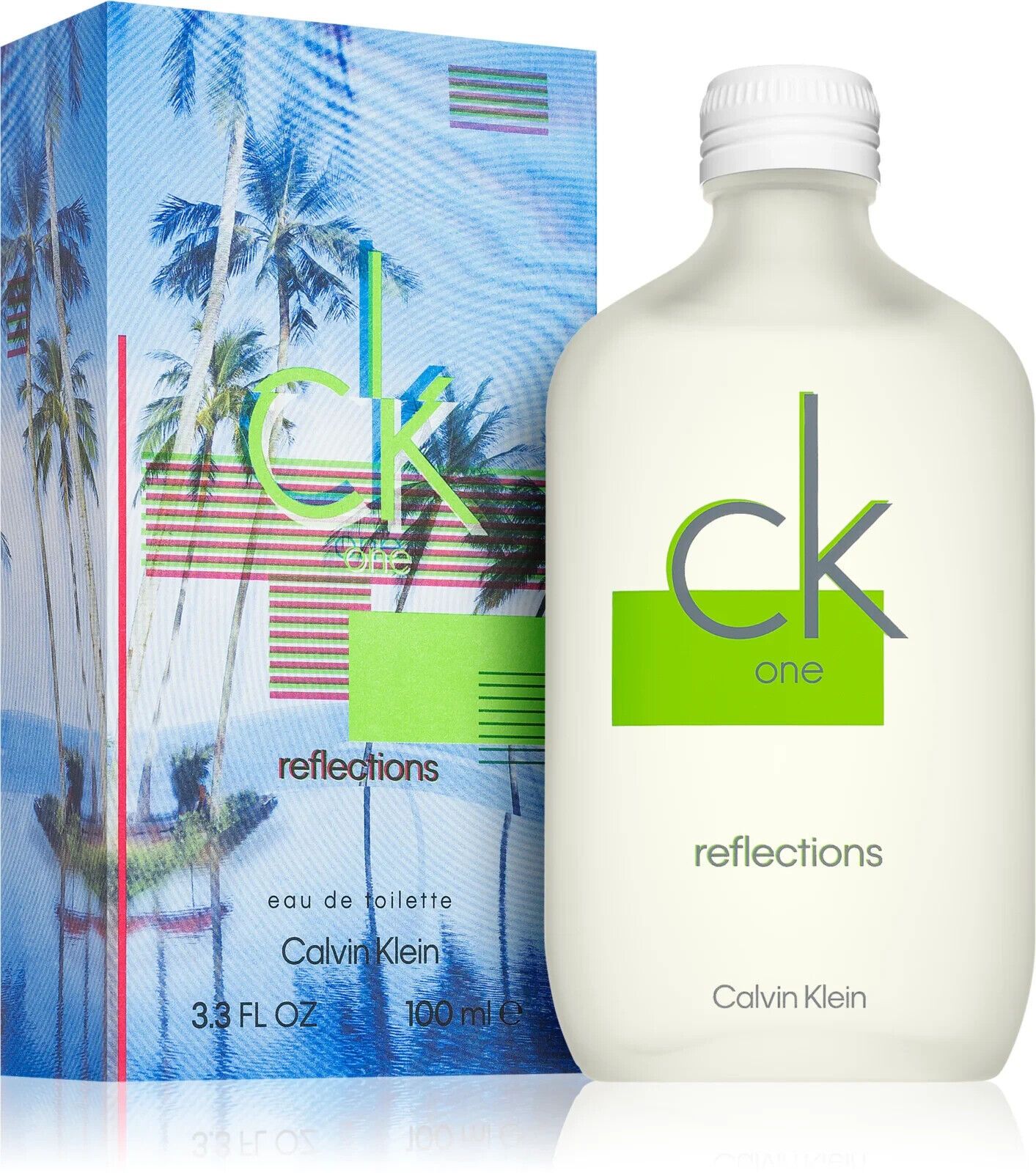CALVIN KLEIN CK ONE REFLECTIONS UNISEX 100 ML EDT - Perfumes Aqua