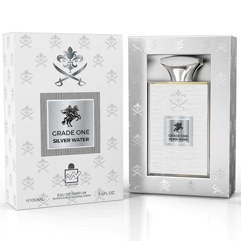 EMPER MILESTONE GRADE ONE SILVER WATER UNISEX 100 ML EDP - Perfumes Aqua