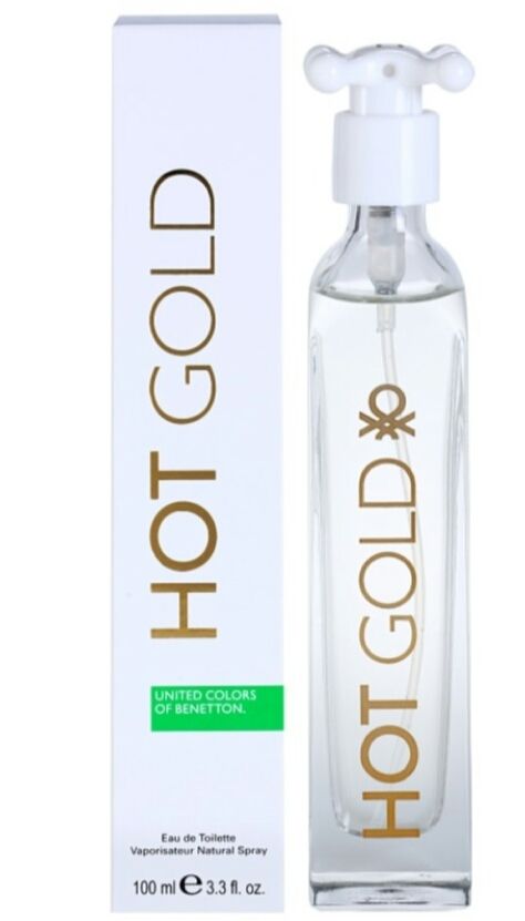 BENETTON HOT GOLD 100 ML EDT - Perfumes Aqua