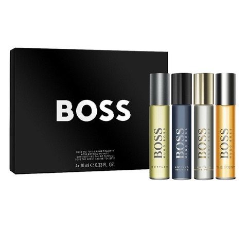 ESTUCHE HUGO BOSS BOTTLED MINI (4 PIEZAS) - Perfumes Aqua