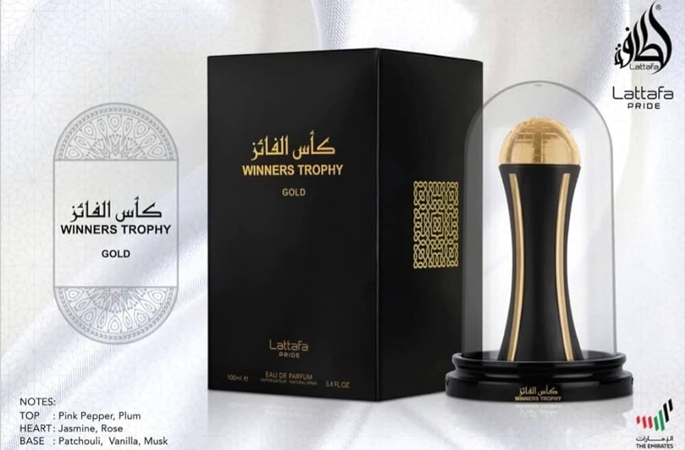 LATTAFA WINNERS TROPHY GOLD UNISEX 100 ML EDP - Perfumes Aqua