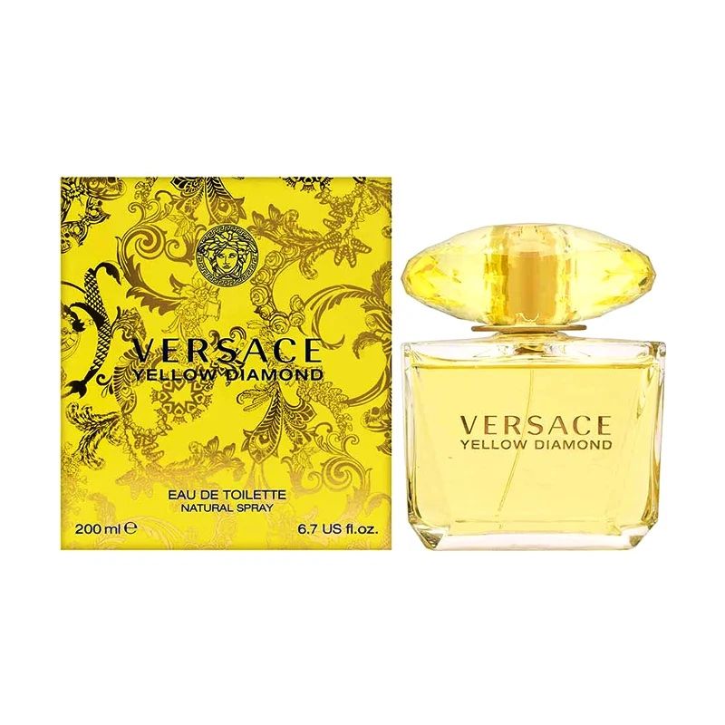 VERSACE YELLOW 200 ML EDT - Perfumes Aqua
